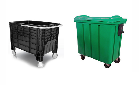 Contentor Plásticos com Rodas